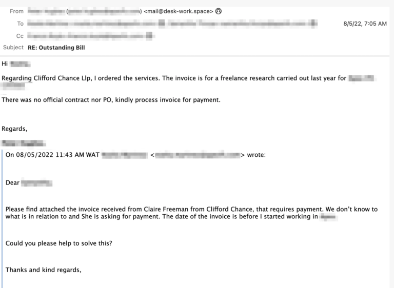 Business Email Compromise Fraud: Social Engineering News